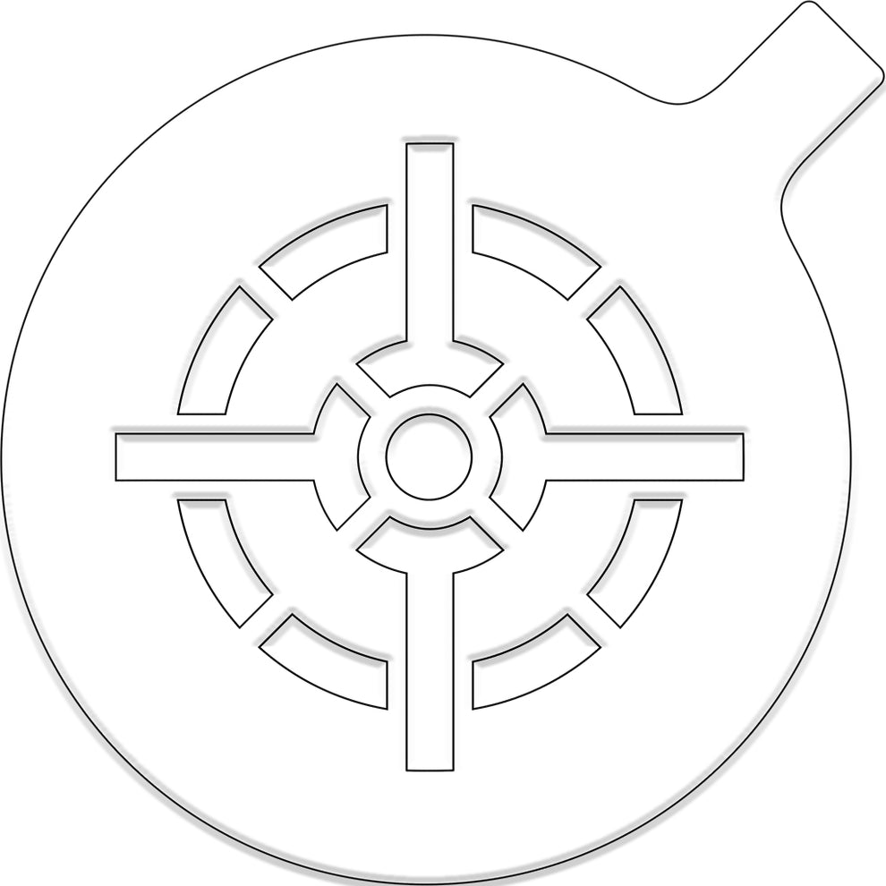 Target Stencil for Steel Target Paint – RangeStore.net